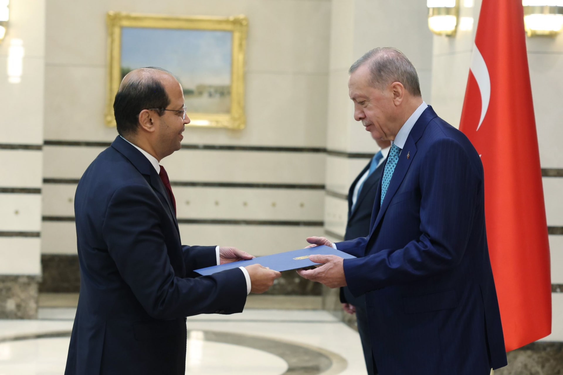 Egypt’s ambassador to Turkey presents credentials after 10 year rift ...