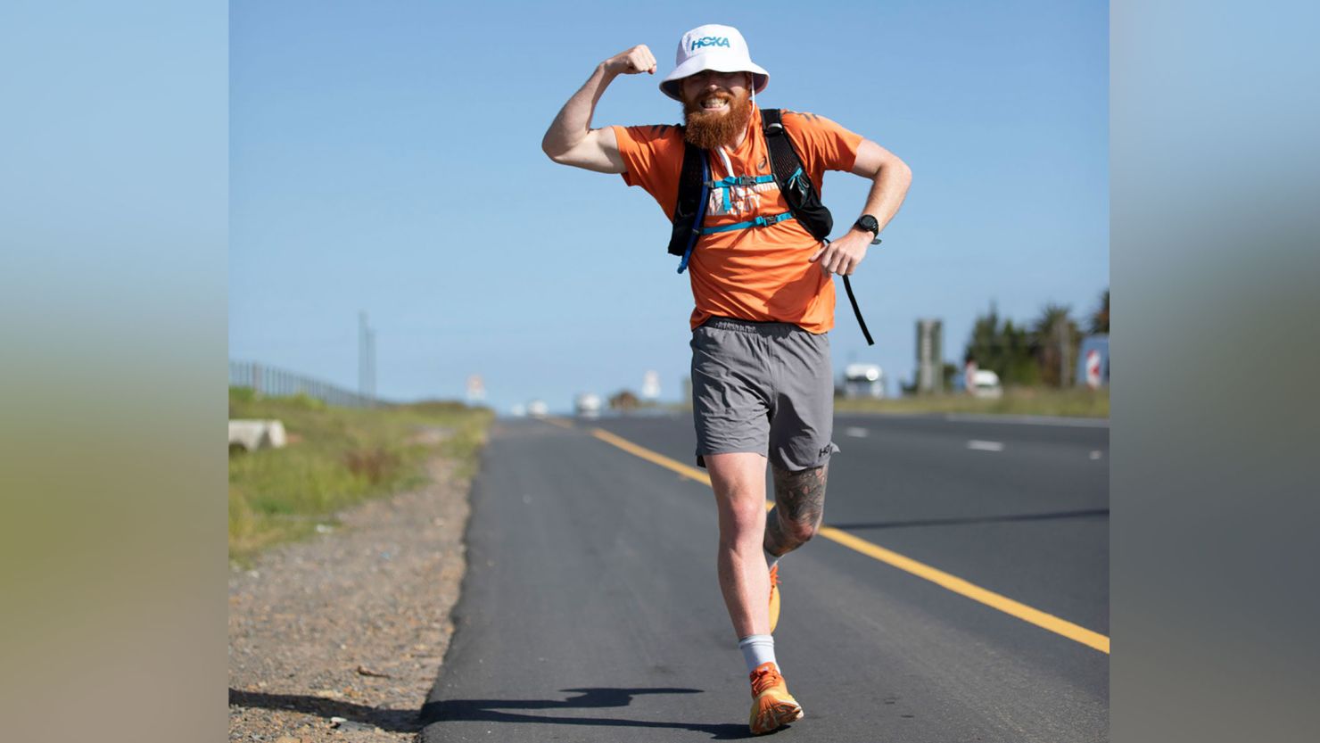 Achievement unlocked: Runner conquers lengthiest leg in epic Africa ...