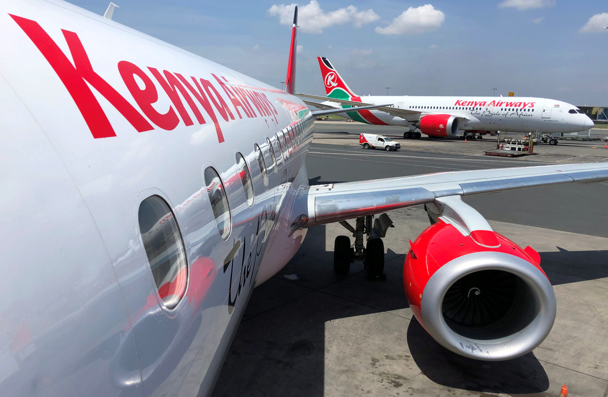 Passenger plane overruns runway in Kenya but all survive crash