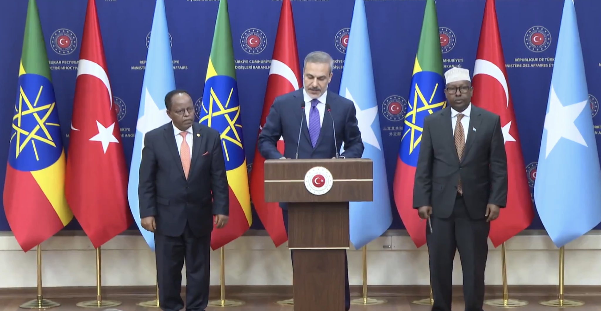 Ethiopian and Somali officials meet in Turkey for reconciliation talks