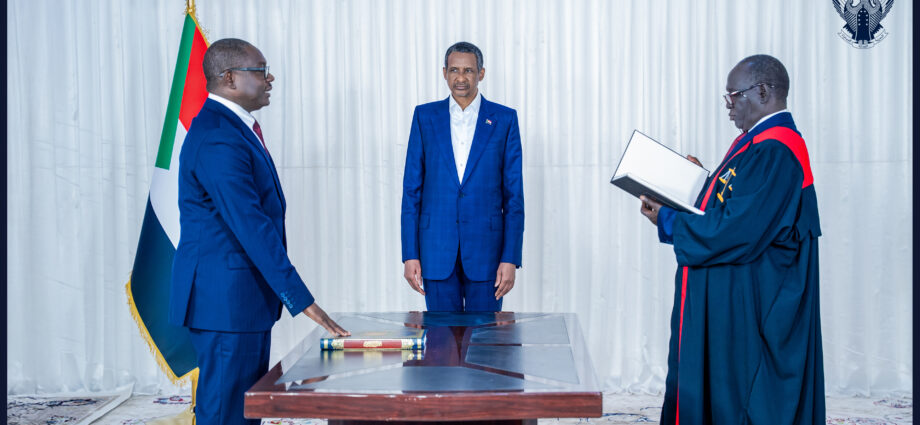 Al-Ta’aishi sworn in as Prime Minister of TASIS Government - The Sudan ...